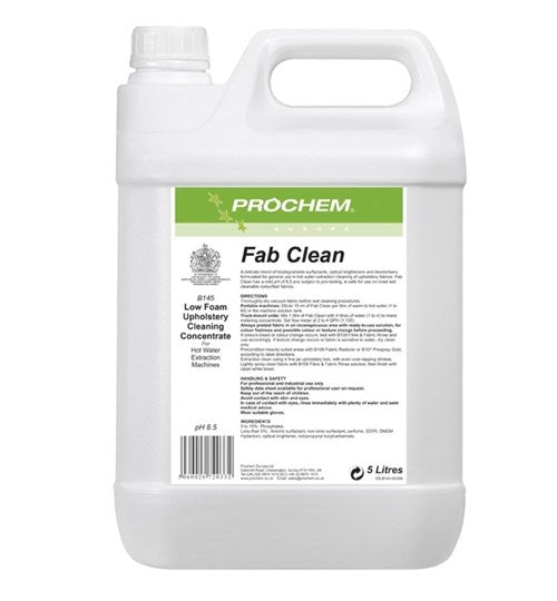 Prochem Fab Clean Upholstery Cleaner | Click Cleaning UK